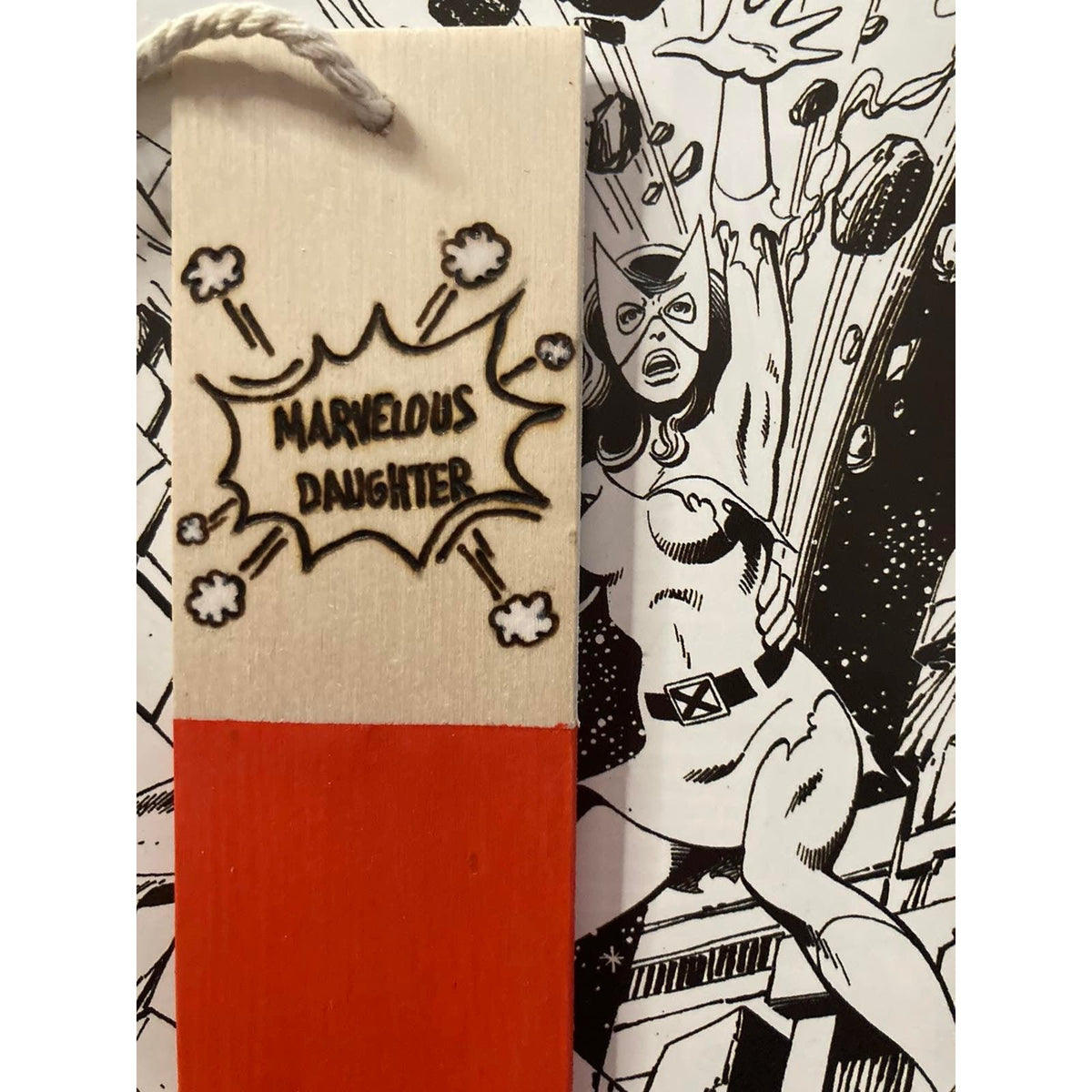 Wooden Bookmark - Marvelous Daughter | THE POND